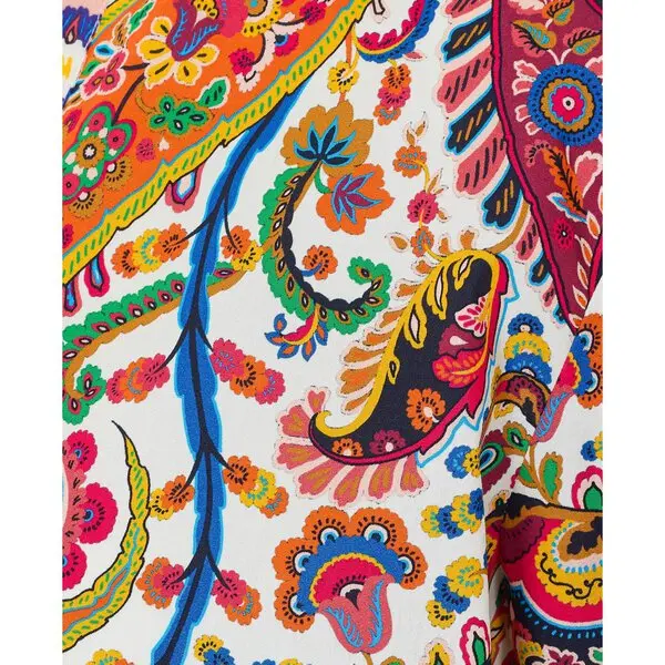 Etro Cotton Blouse With Print - Multicolor