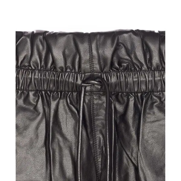 Isabel Marant Étoile Naline Leather Effect Shorts