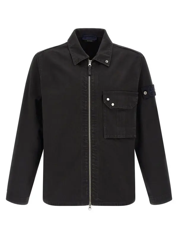 Stone Island Denim Overshirt