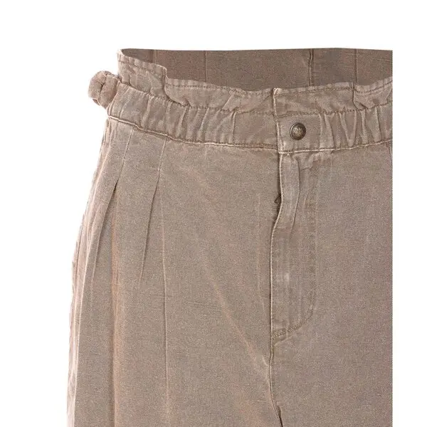 Isabel Marant Étoile Neriah Baggy Fit Trousers - Brown