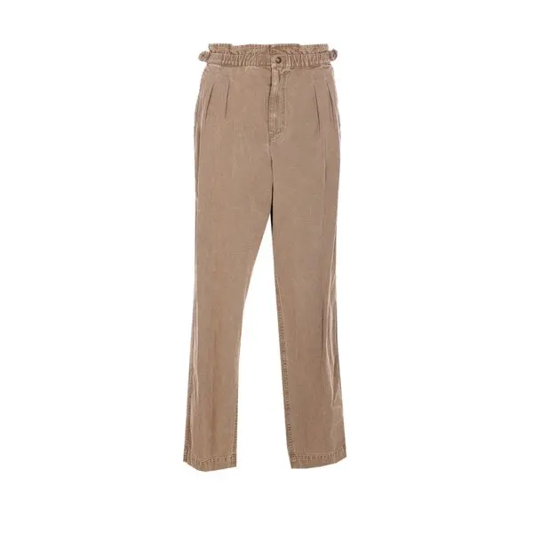 Isabel Marant Étoile Neriah Baggy Fit Trousers - Brown