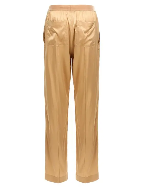 TOM FORD Silk Stretch Pajama Pants - Cream