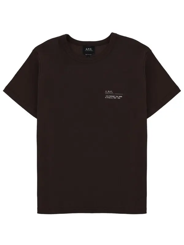 A.p.c. T-shirt Niclas - Brown