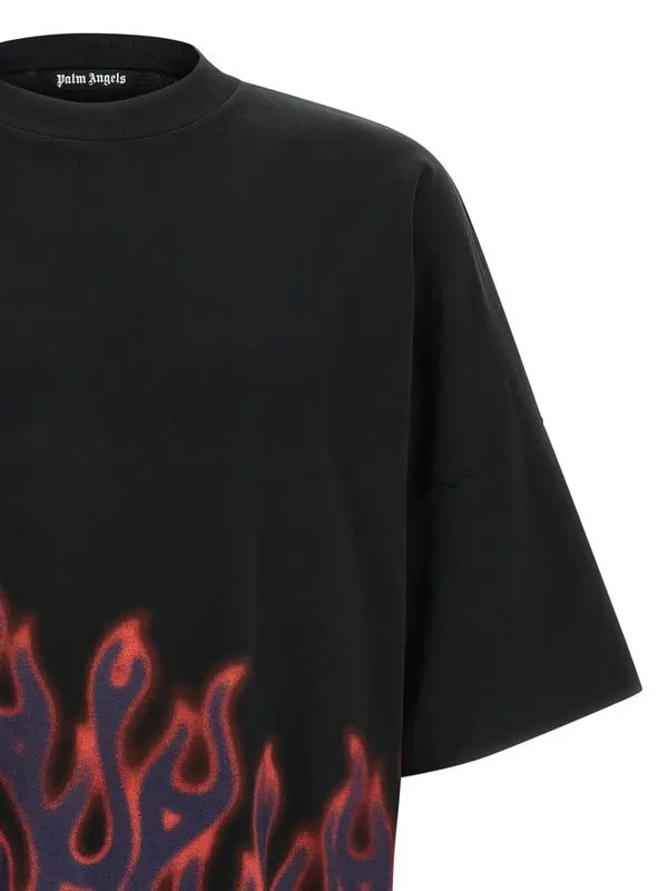 Palm Angels Flames' T-shirt