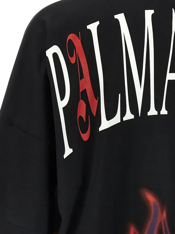 Palm Angels Flames' T-shirt