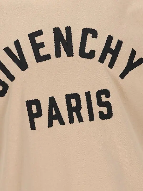 Givenchy Paris Embroidery Cotton T-shirt - Multicolor