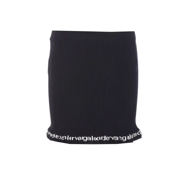 Alexander Wang Logo Mini Skirt