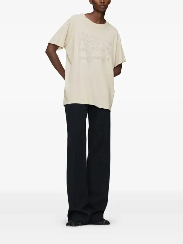 MAISON MARGIELA Numerical Cotton T-shirt