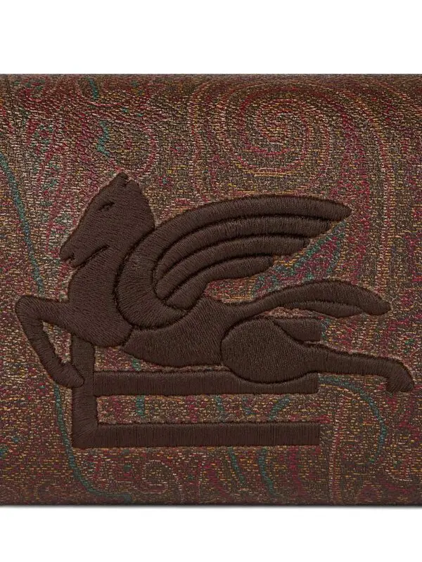 Etro Arnica Bag With Pegasus Embroidery - Brown