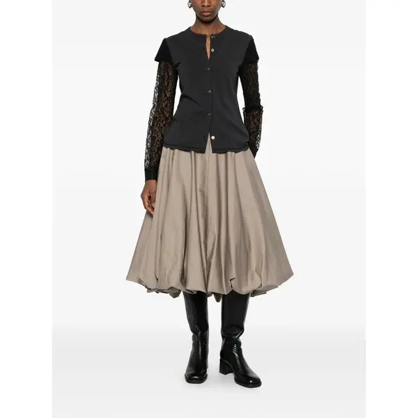Balenciaga Full Skirt - Cream