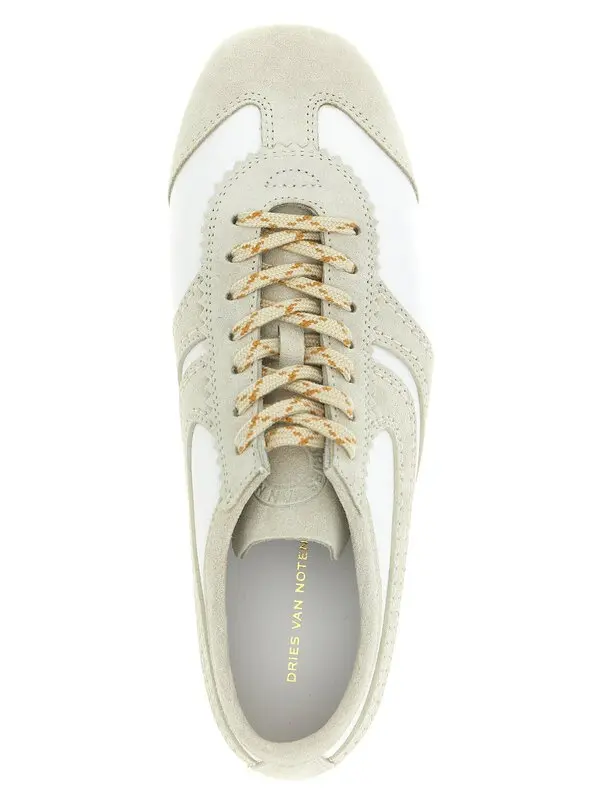 Dries Van Noten Suede Sneakers - Gray