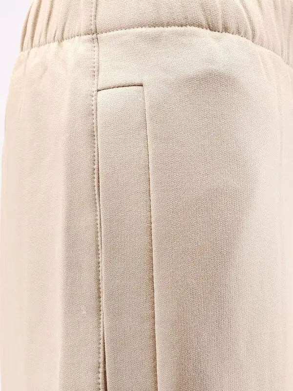 Max Mara Silk And Cotton Jogger Trousers - Multicolor
