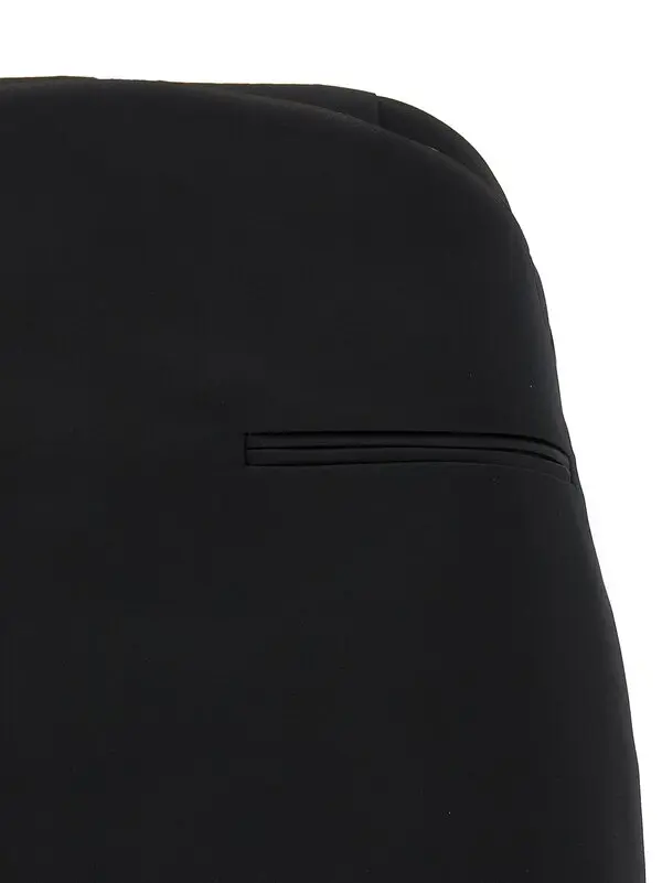 COURREGES Circle Satin Mini Skirt