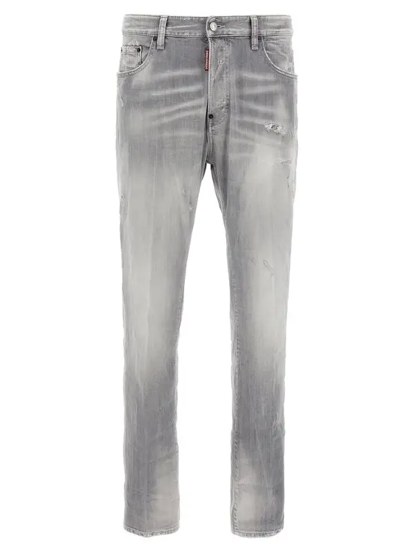 Dsquared2 642" Cotton Denim Jeans