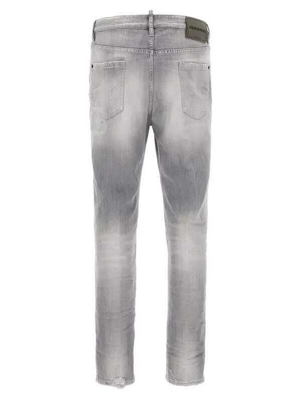 Dsquared2 642" Cotton Denim Jeans