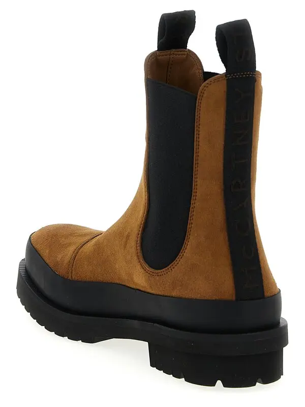 Stella McCartney Chelsea Alter Suede Ankle Boots