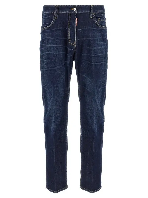 Dsquared2 642 Stretch Cotton Denim Jeans