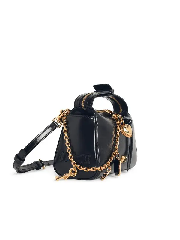 Dolce & Gabbana Vittoria' Leather Handbag - Black