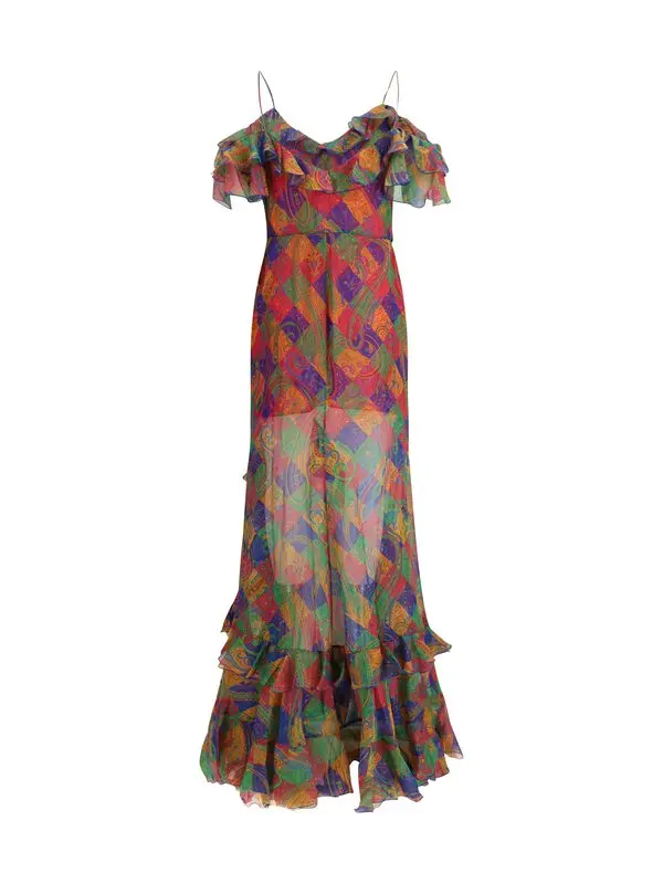 Etro Long Silk Dress