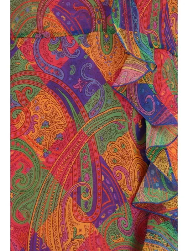 Etro Long Silk Dress