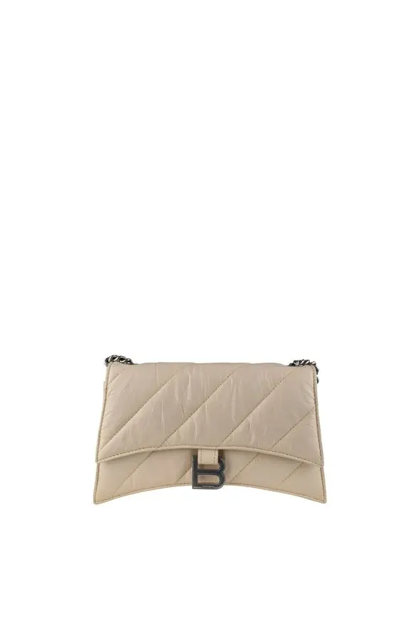 Balenciaga Crush Chain Xs Bag - Cream
