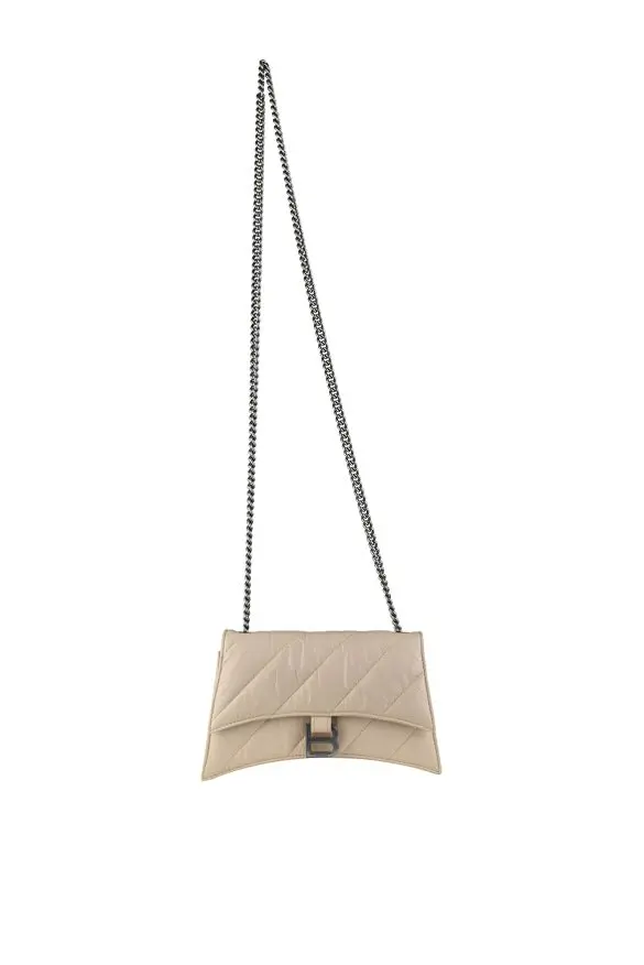 Balenciaga Crush Chain Xs Bag - Cream