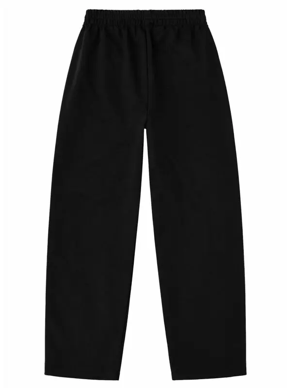 DIESEL® P-zenia-od Wide Leg Cotton Jogger Pants - Black