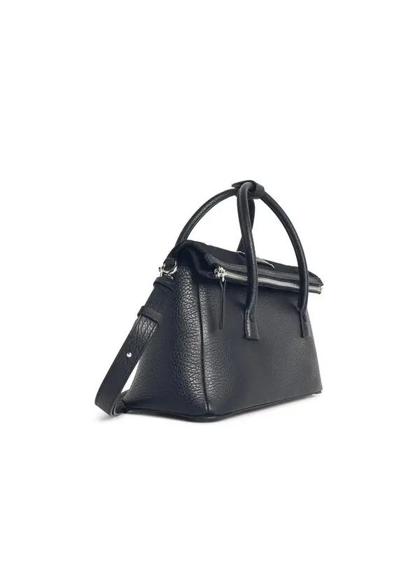 MAISON MARGIELA 5ac East West Leather Bag - Black