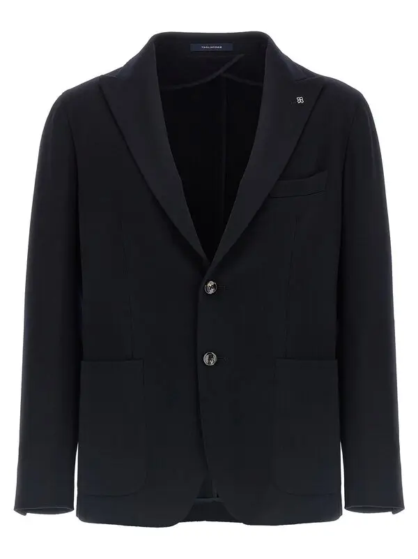Tagliatore Cashmere Blazer - Blue