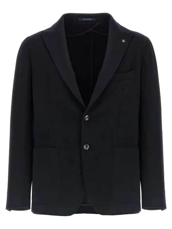Tagliatore Cashmere Blazer - Blue