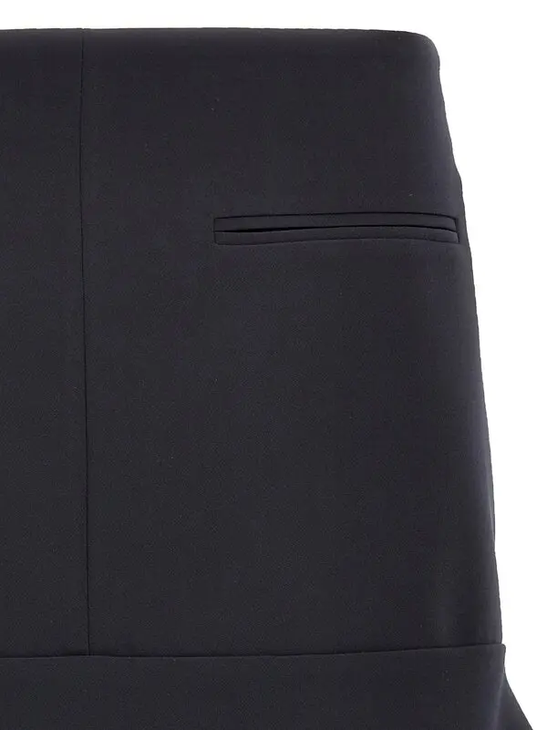 COURREGES Reversed Belt Mini Skirt
