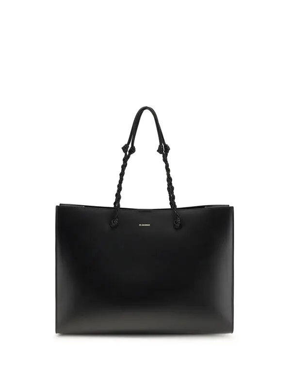 JIL SANDER Tangle Tote Bag - Black