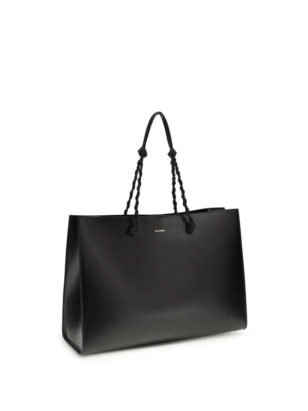 JIL SANDER Tangle Tote Bag - Black