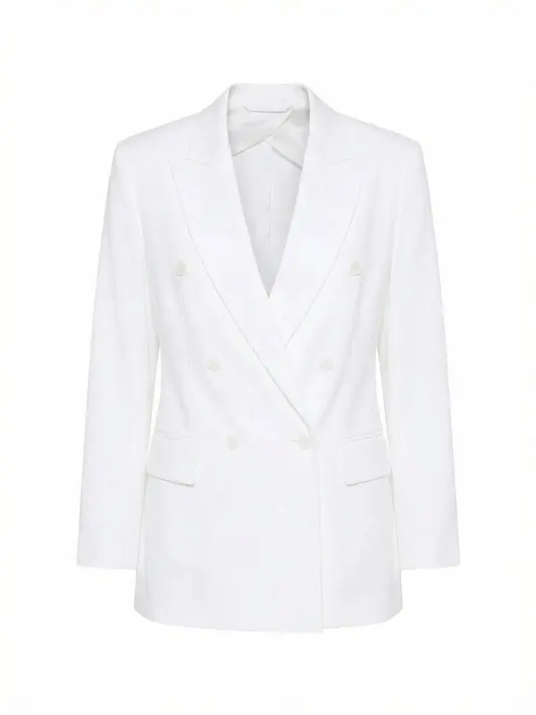 Max Mara Cotton Double-breasted Jacket