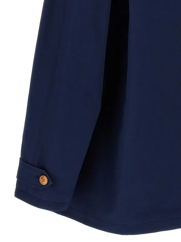 Marni Cotton Gabardine Parka With Quilted Lining
