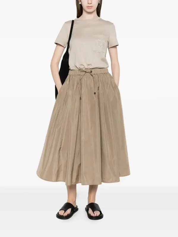 Max Mara Polyester Skirt - Multicolor