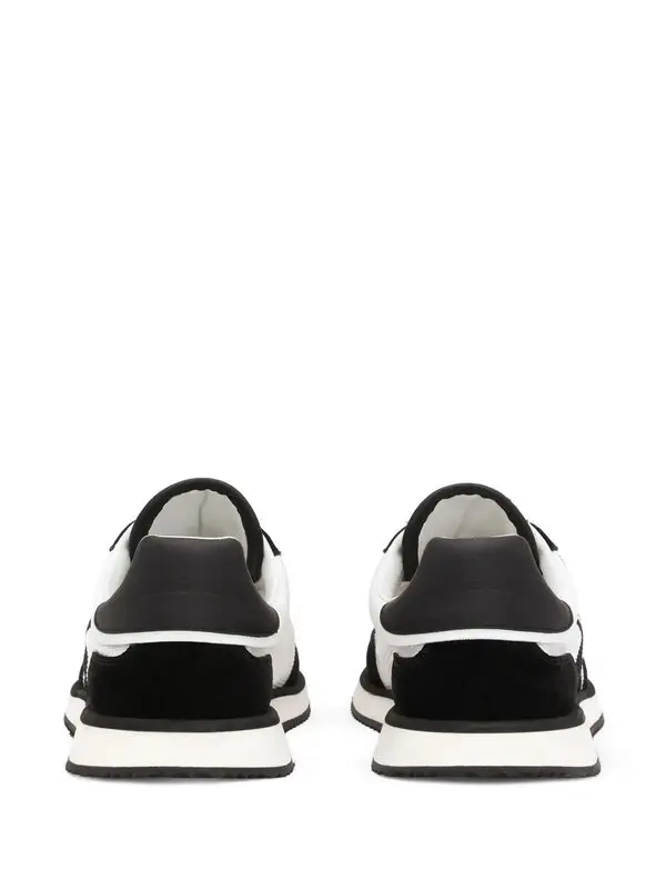 Dolce & Gabbana Dg Cushion Sneakers In Suede And Mesh