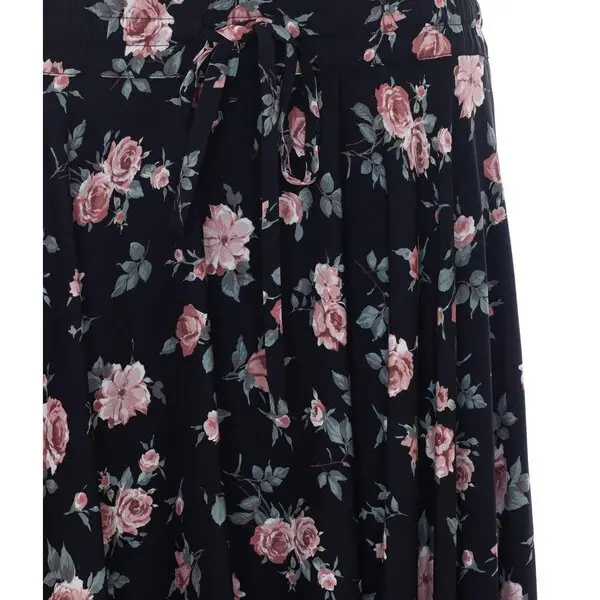 Dolce & Gabbana Roses Print Circle Skrit