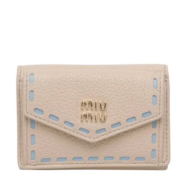 Miu Miu Small Wallet - Cream