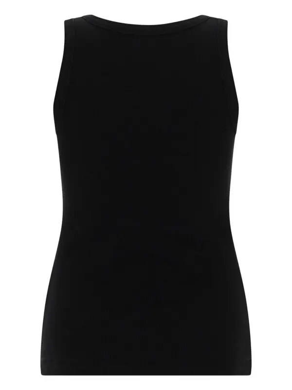 DIESEL® T-anki-od" Ribbed Tank Top - Black