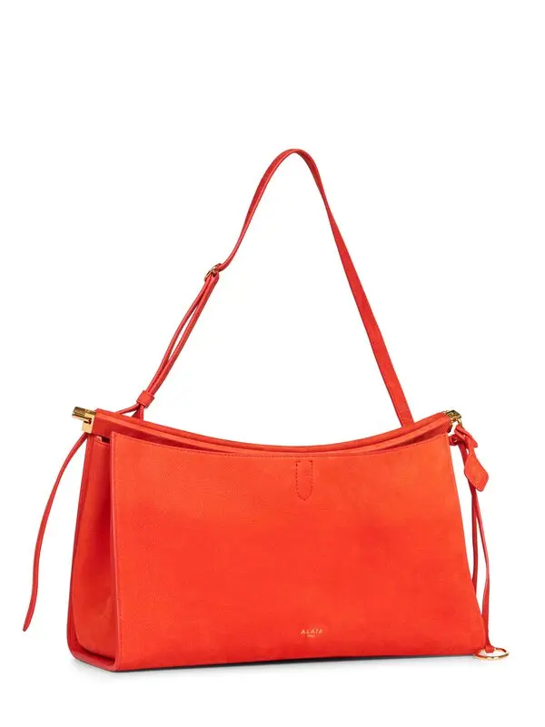 Alaïa Orange Brule Le Click Pocket 35 Shoulder Bag - Multicolor