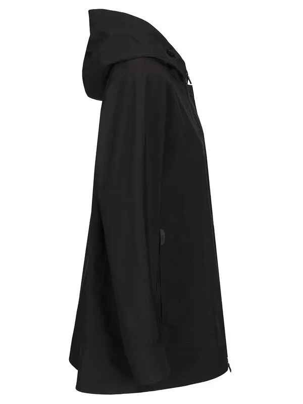 Herno A-shape Windstopper Hooded Jacket - Black