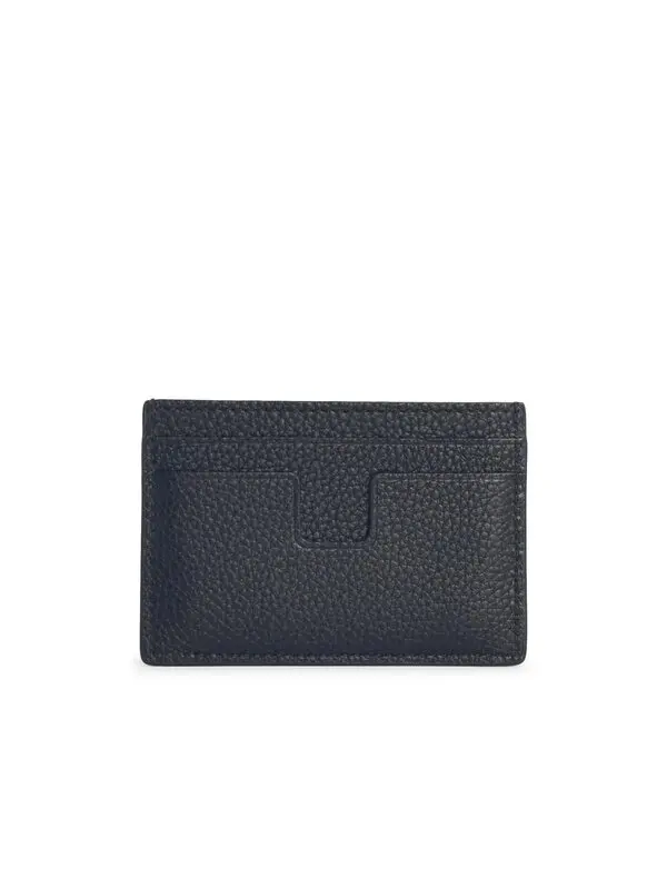 TOM FORD Leather Cardholder - Black