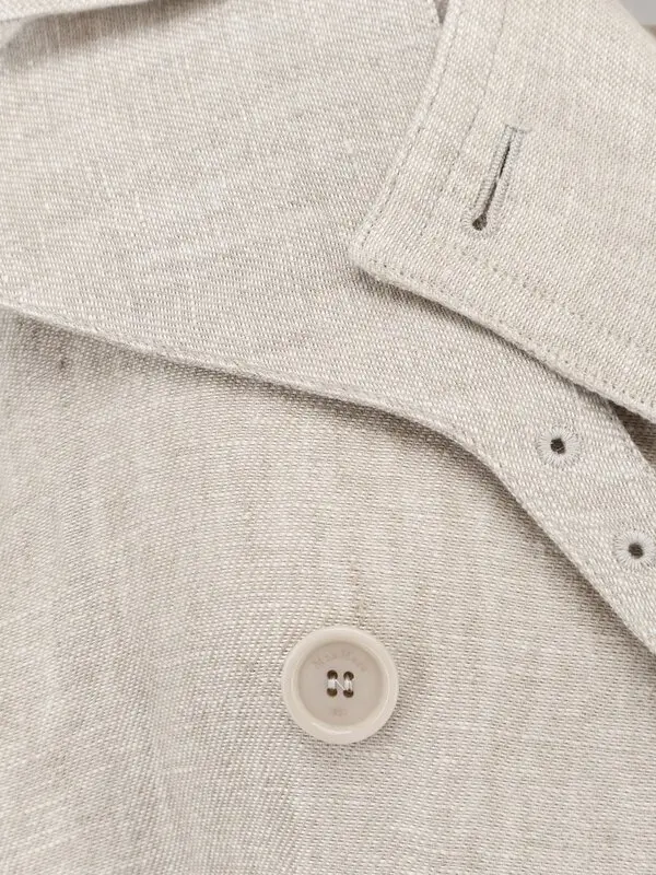 Max Mara Linen Trench Coat
