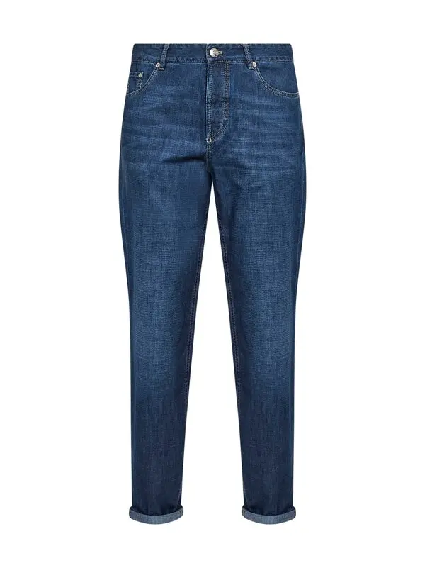 Brunello Cucinelli Iconic Fit Five-pocket Jeans - Multicolor