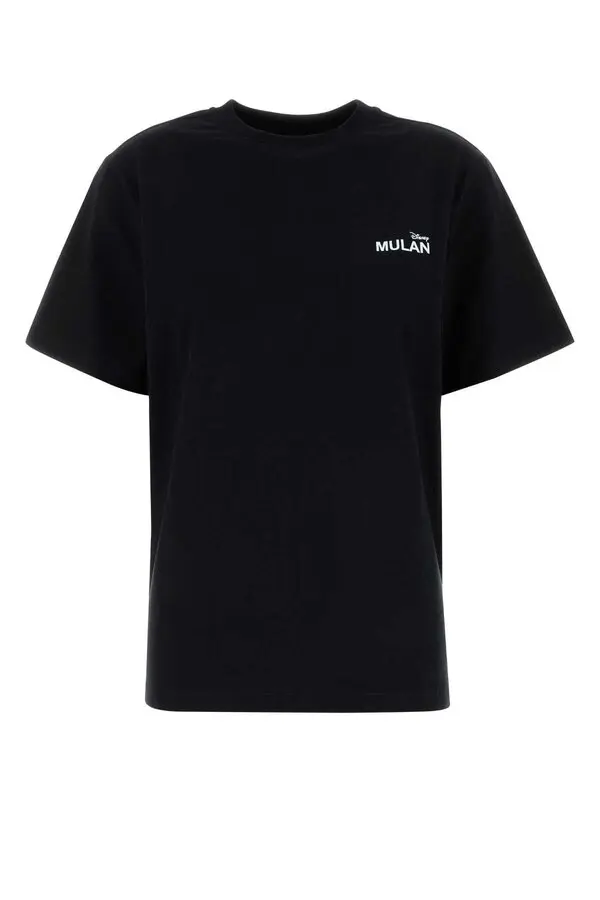 Coperni Disney Mulan Organic Cotton T-shirt - Black