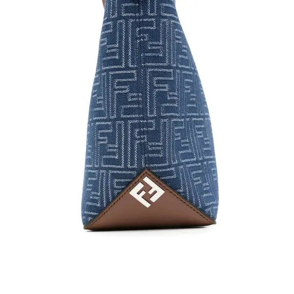 Fendi Monogram Tote Bag - Blue