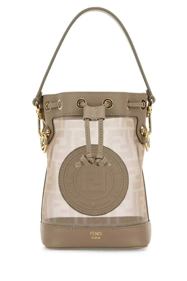Fendi Mon Tresor Bucket Bag - Gray
