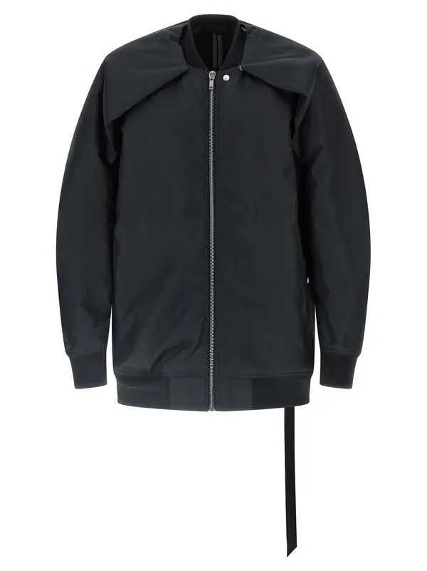 Rick Owens Convertible Jumbo Peter Flight Bomber Jacket