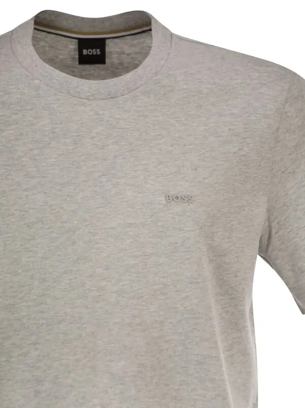 BOSS Cotton Jersey T-shirt With Logo - Multicolor
